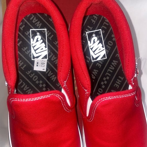 Vans | Shoes | Newvans Mens Checker Sidewall Racing R 1512 Red Canvas ...